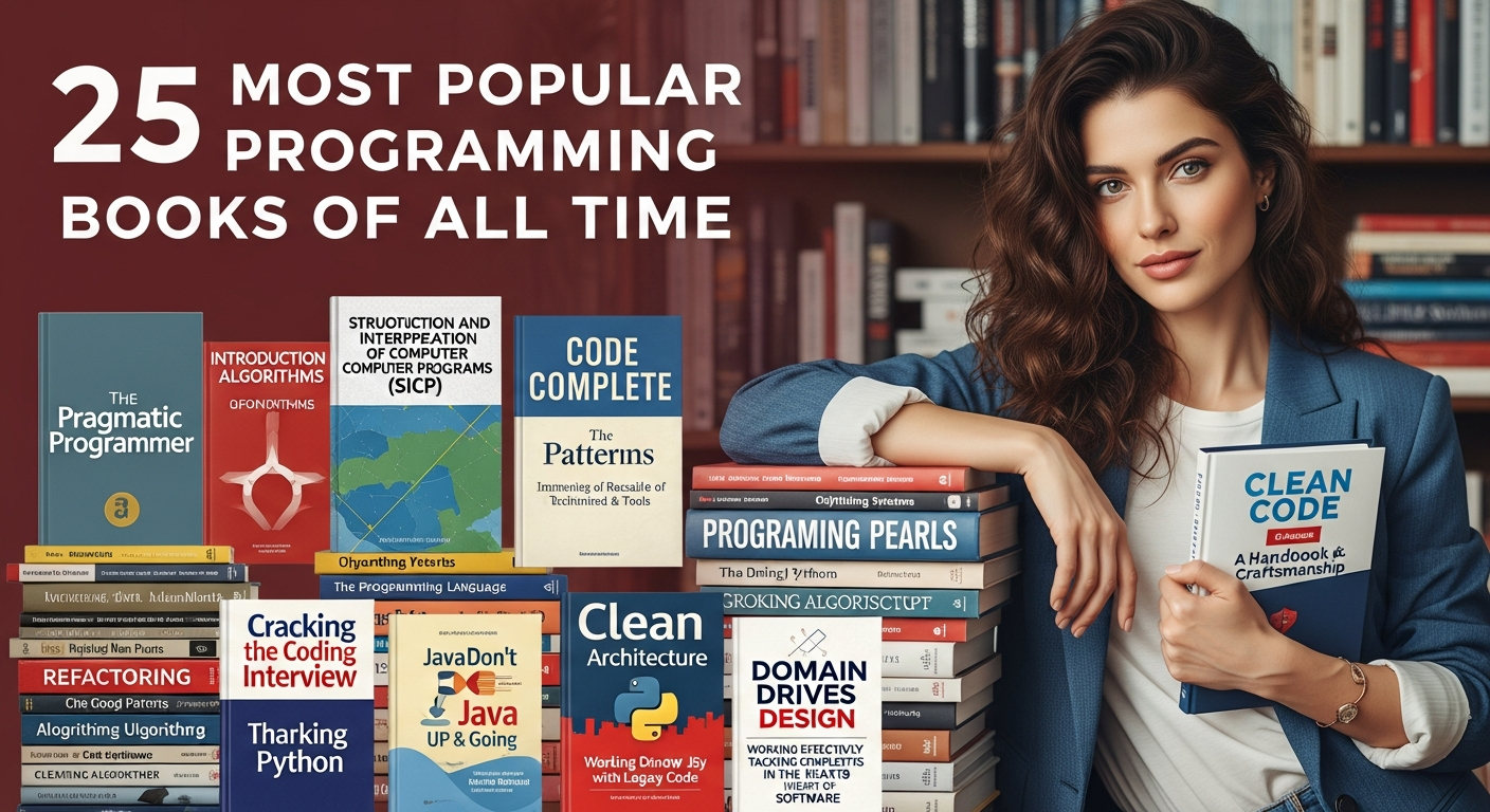 25 Most Popular Programming Books of All Time · Programmers' United Development Network