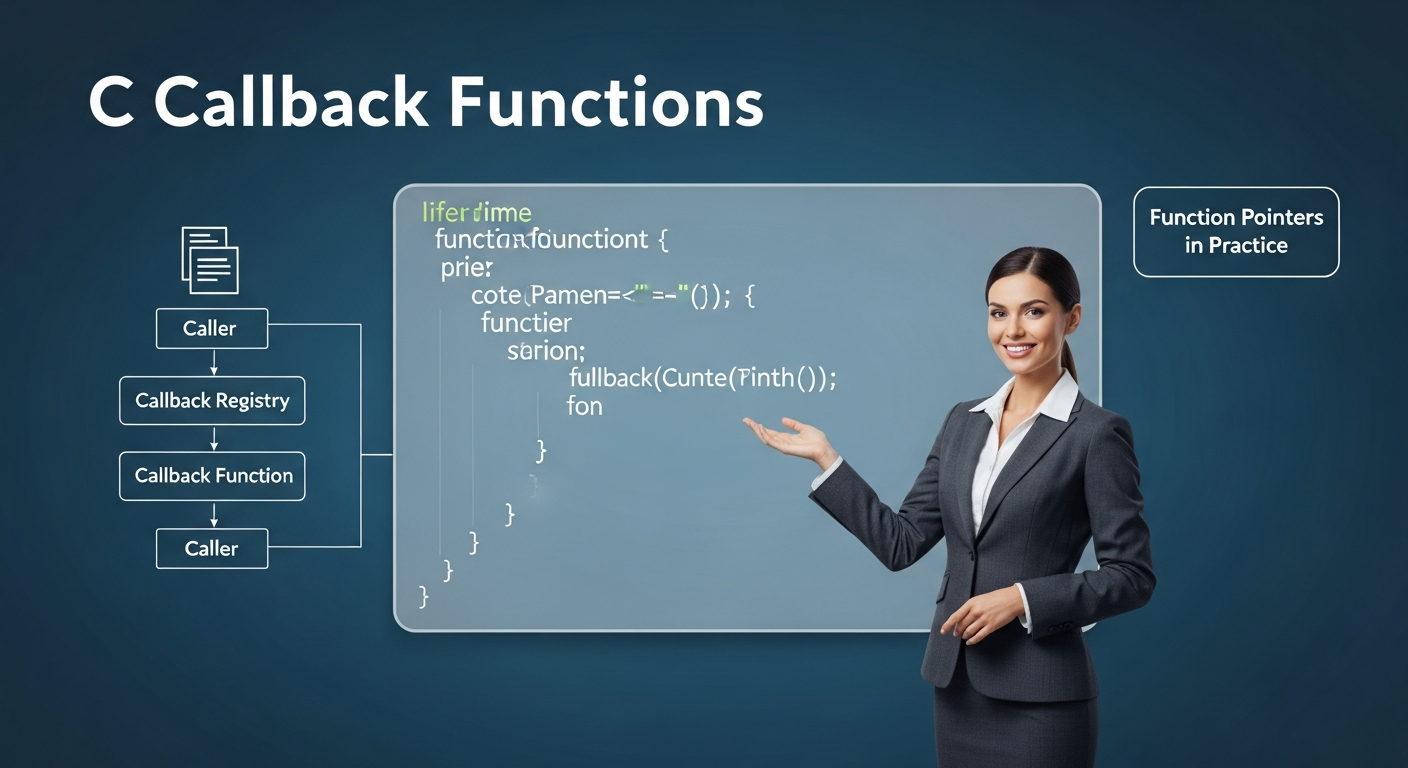 C Callback Functions Explained: Function Pointers in Practice ...
